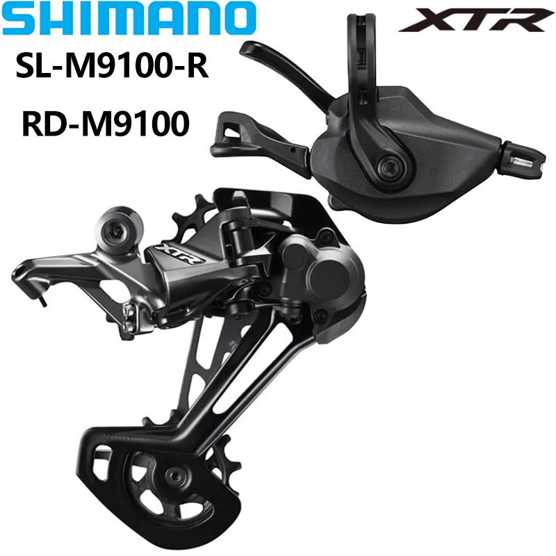 SHIMANO XTR M9100 1x12S Groupset Mountain Bike SL-M9100-R Shifter RD ...