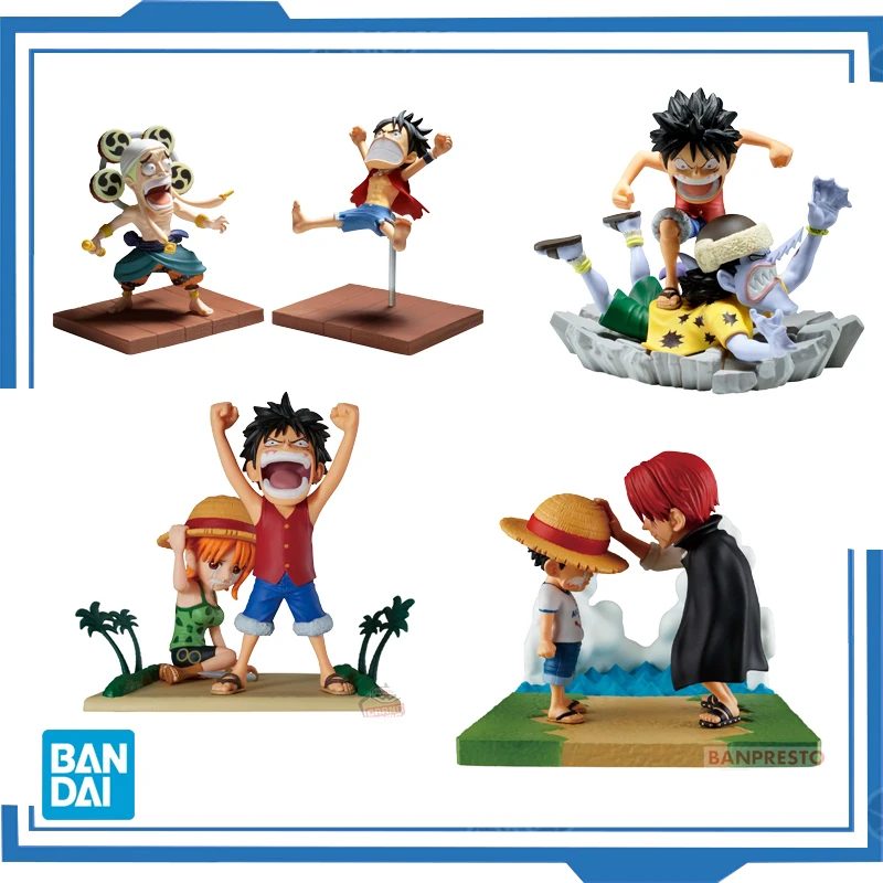 Bandai Original Banpresto Anime One Piece WCF Log Stories Luffy Enel ...