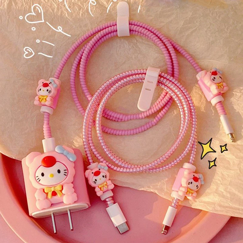 Hello Kitty Cable Protector | Hello Kitty Data Lines - Animation ...