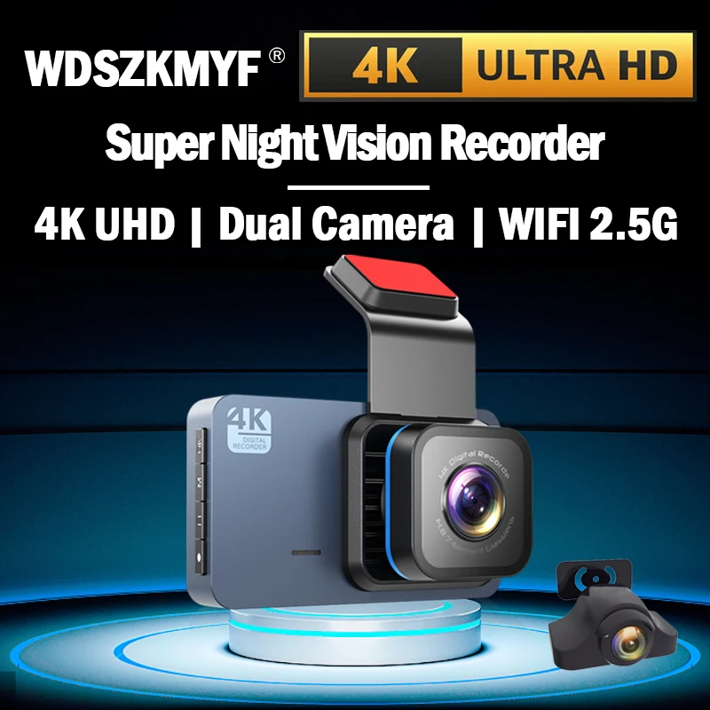 4K-Front-and-Rear-Camera-Dash-Cam-for-Cars-WIFI-App-Control-Video ...