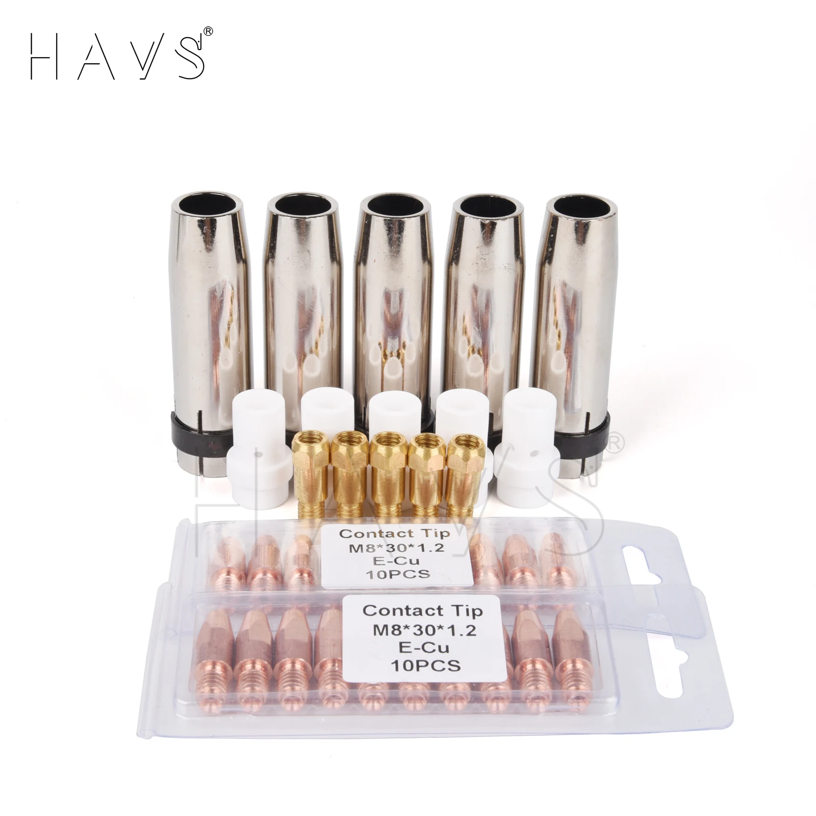 16/35pcs MB 36KD Welding Torch Consumable 0.8 1.0 1.2mm MIG Torch Gas ...