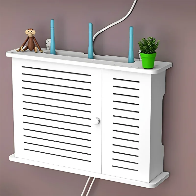 Caja-de-almacenamiento-montada-en-la-pared-enrutador-Wifi-inal-mbrico ...