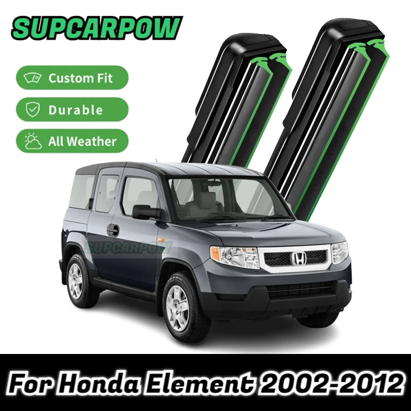 2pcs-Front-Windshield-Wiper-Blades-For-Honda-Element-2002-2012-2003 ...