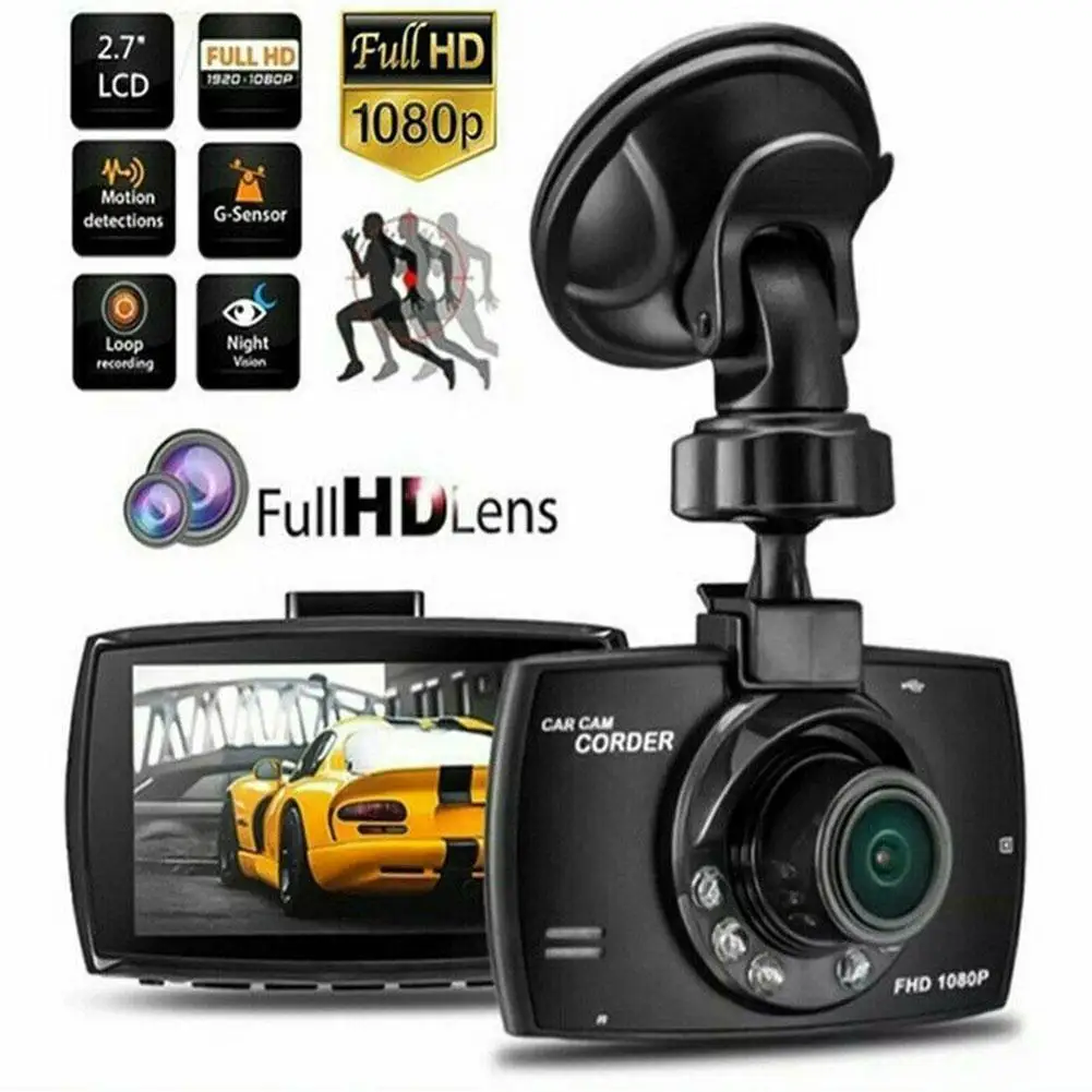 Driving Recorder Car DVR Camera G30 Full HD 1080P 140 Degree Dashcam ...