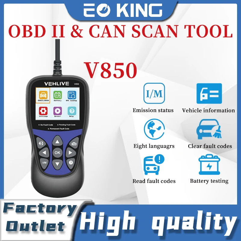 Automotive-Diagnostic-Scanner-Tool-V850-Fault-Code-Reader-OBD2-Motor ...
