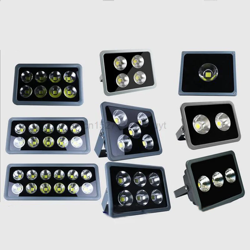 Holofote de led cob para área externa, refletor com lâmpada led de 100w ...