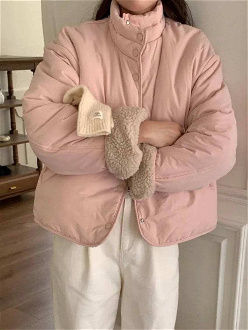 Alien-Kitty-Chic-Warm-Winter-Jackets-Women-Lamb-Wool-Elegant-All-Match ...