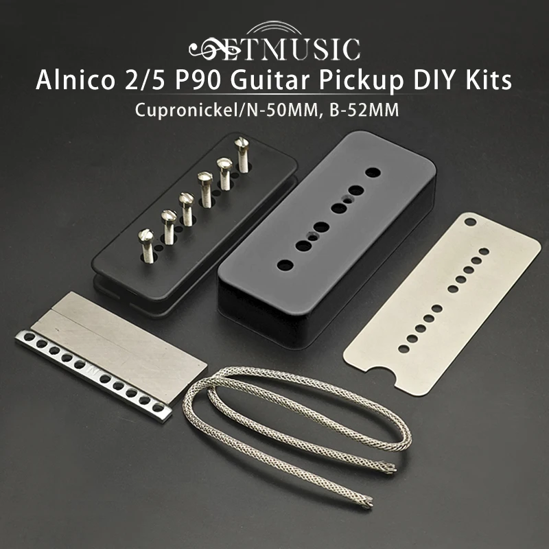 [Pickup DIY Kits] P90 Pickup Kits- Plasitc Bobbin/Alnico V or Alnico II ...