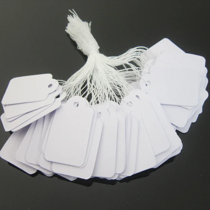 100pcs-White-Blank-Jewelry-Packaging-Display-Price-Tags-3-5-2-2cm ...