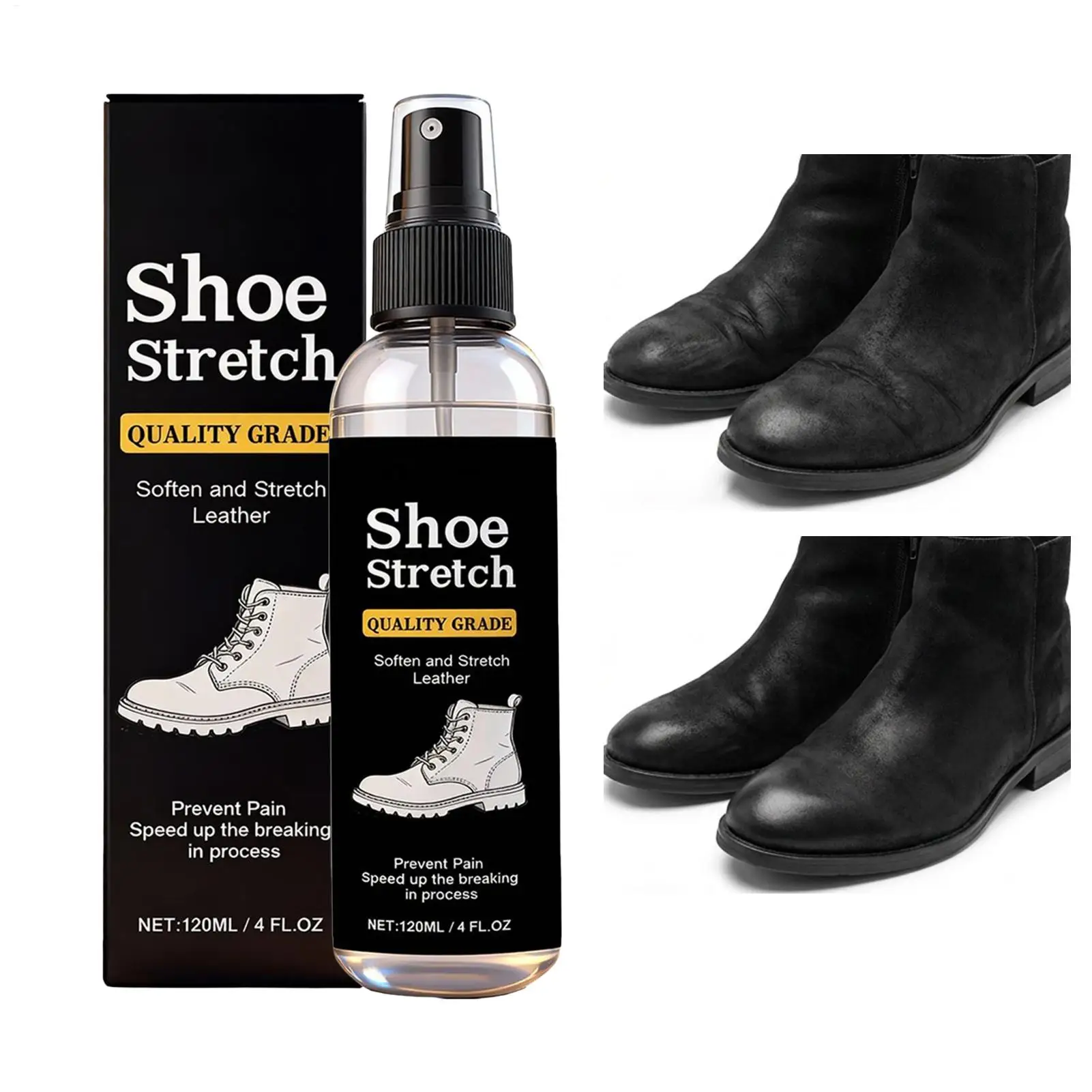 120ml Shoe Stretcher Spray Softening Stretching Liquid Professional ...