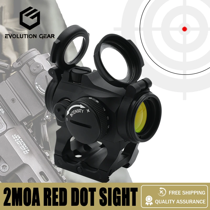 New-Evolution-Gear-2MOA-Red-Dot-Reflex-Sight-1x20m-for-Hunting-Airsoft ...