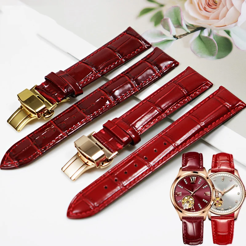 Genuine-Leather-Bracelets-12mm-14mm-15mm-16mm-18m-Red-green-blue-white ...