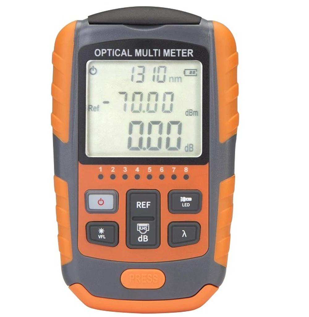 FF-260A-Optical-Power-Meter-OPM-Fiber-Tester-Optical-Multi-Meter-850nm ...