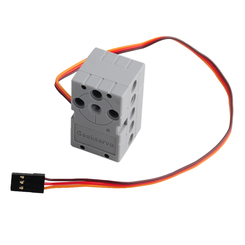 1/2/4pcs Geekservo 2kg Grey Servo 360 Degree Dual Output Shaft ...