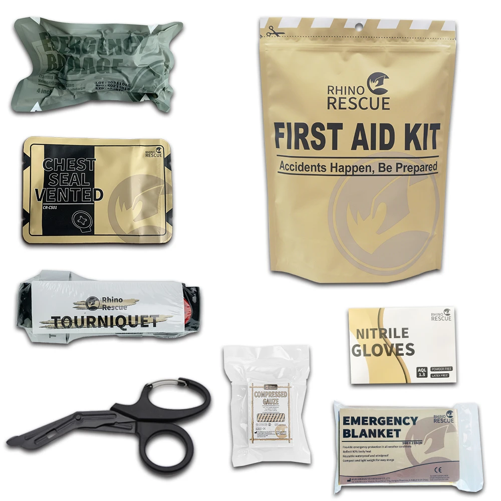 Rhino Tactical Trauma Kit To Configure Survival Kit Outdoor Emergency ...