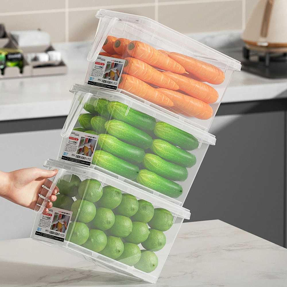 Vegetable-Eggs-Meat-Storage-Box-Kitchen-Drawer-Type-Storage-Box ...