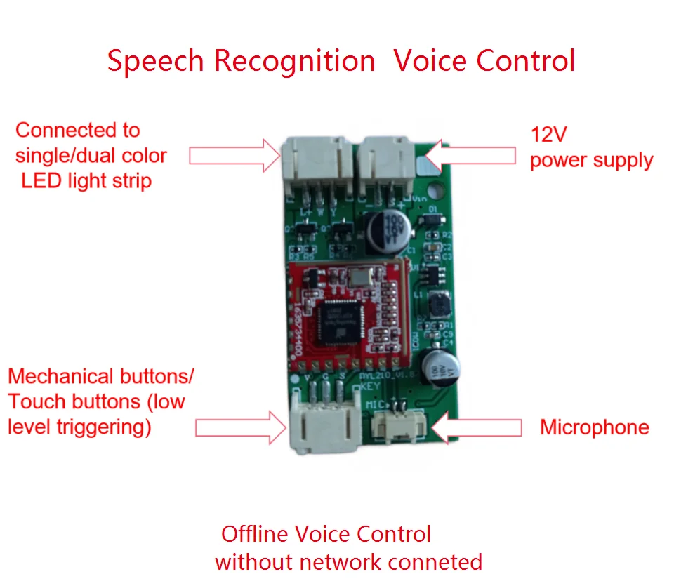 Voice-Recognition-12V-Offline-Voice-Control-Switch-Control-Support ...
