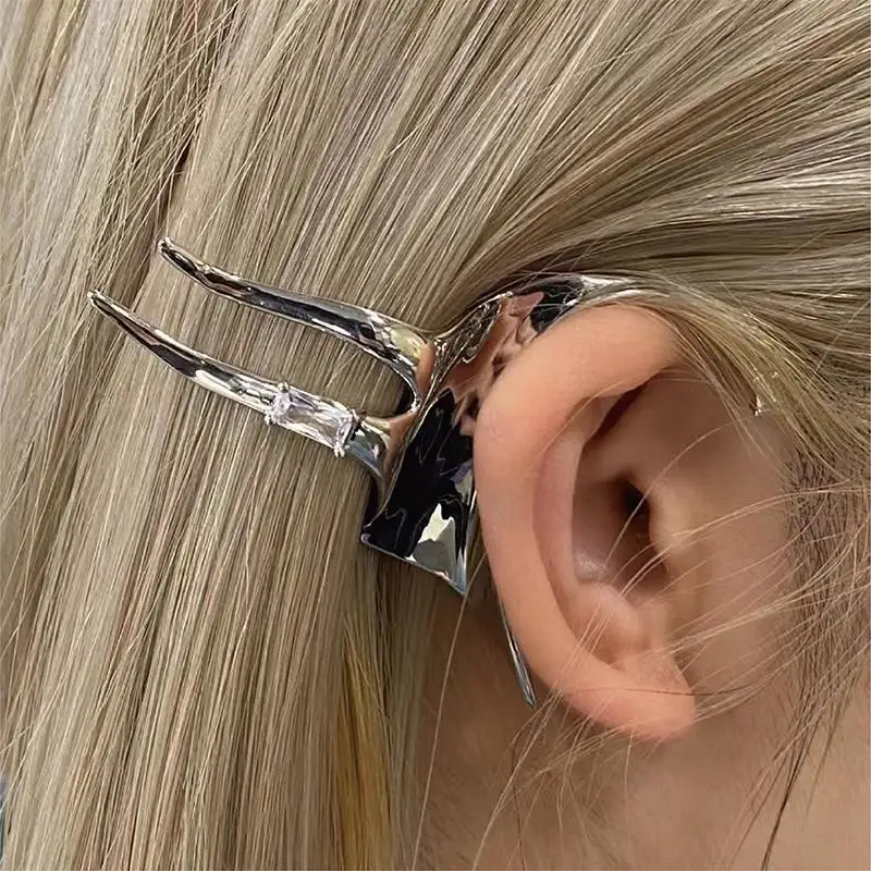 Cyberpunk-Metal-Irregular-Alien-Wing-Metal-Ear-Cuff-for-Women-Girl ...
