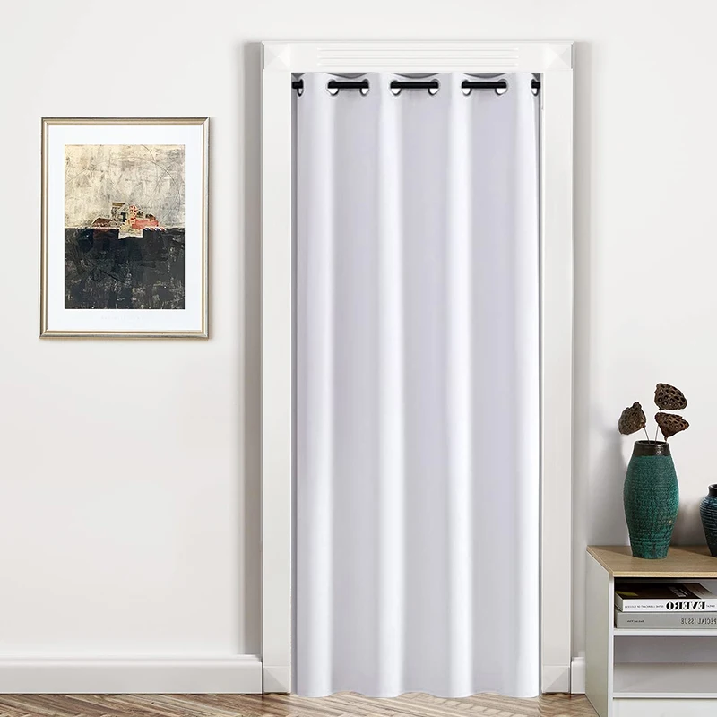 Heavy-Duty-Blackout-Door-Curtain-for-Protect-Privacy-Lightproof-Thermal ...