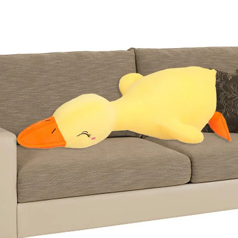 25-6-Inch-Plush-Pillow-Toy-Cute-White-Ducks-Plush-Pillow-For-Every-Age ...
