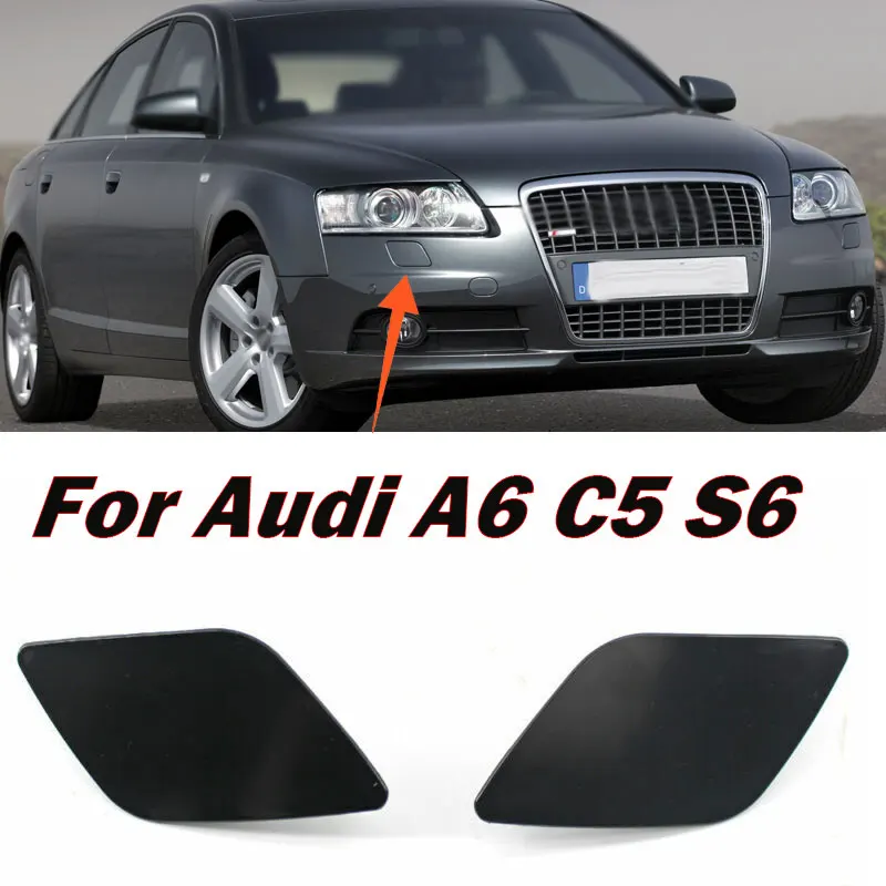 For Audi A6 C5 S6 2005-2008 Car Headlight Headlamp Washer Spray Nozzle ...