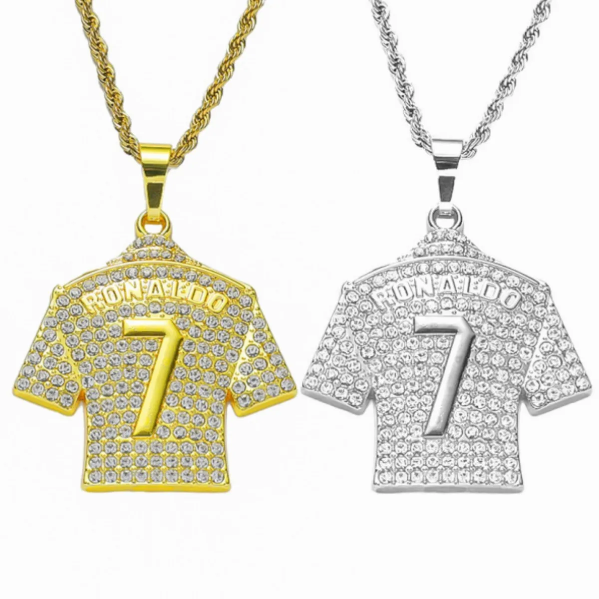 HNSP-Cristiano-Ronaldo-CR-7-Jersey-Full-Zircon-Pendant-Chain-Necklace ...