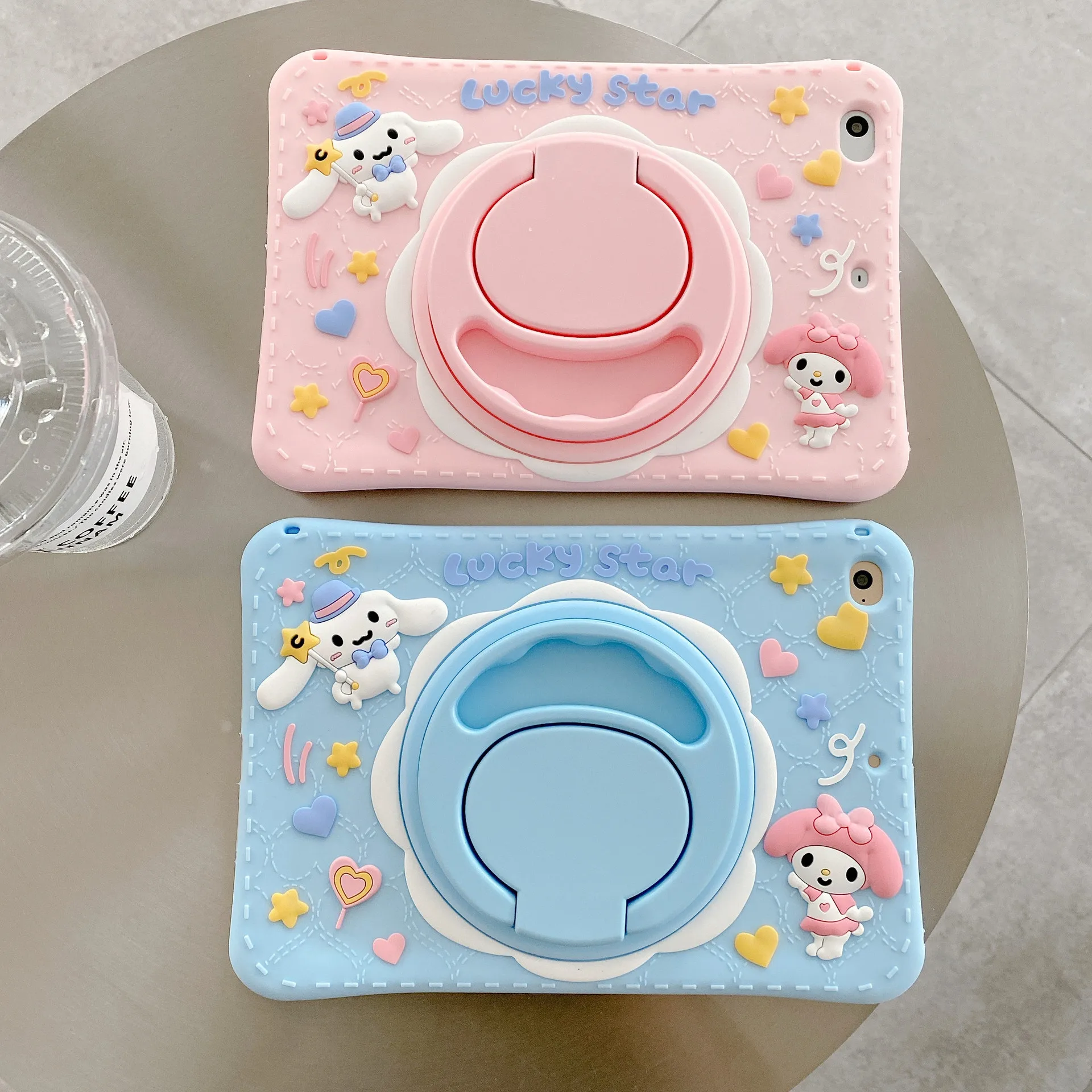 Cartoon-Cinnamoroll-Silicone-Stand-Case-For-iPad-9-7-5th-6th-2017-2018 ...