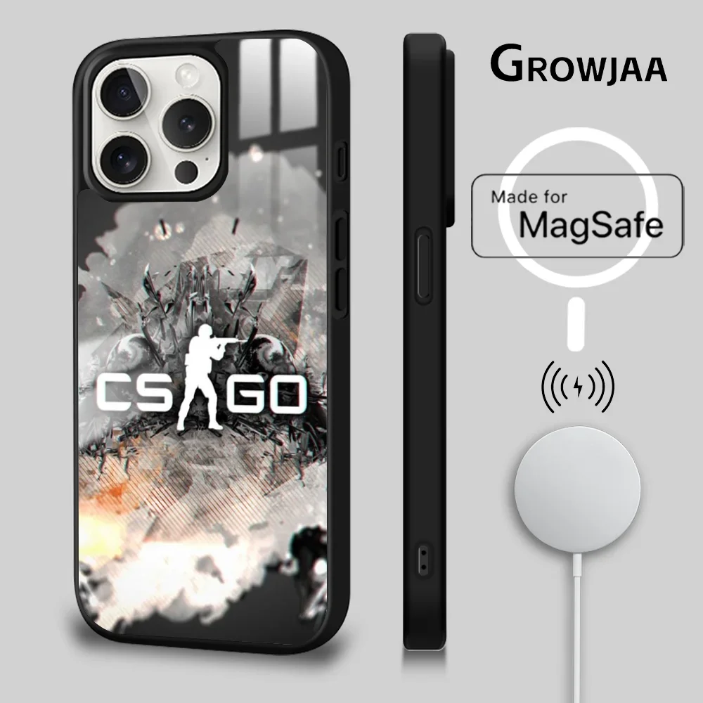 Game Counter-Strike 2 CS GO 2 Phone Case For iPhone 16 15 14 13 12 11 ...