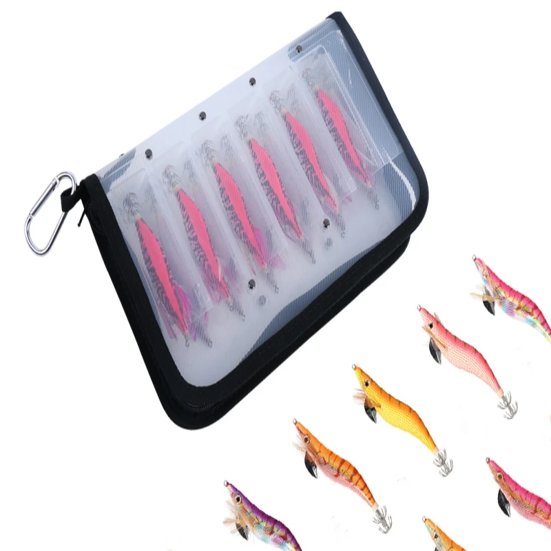 ILURE-Plastic-Transparent-Visual-Squid-Jig-Lure-Hooks-Storage-Case ...