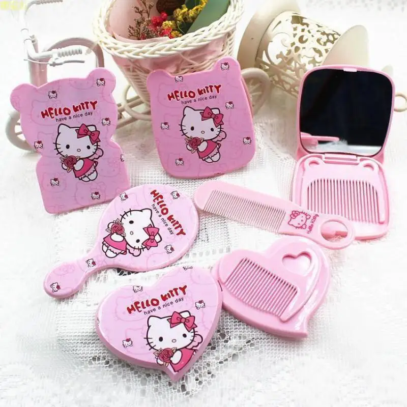 Merhaba-Kitty-makyaj-aynas-Sanrio-Kawaii-karikat-r-Anime-ta-nabilir ...