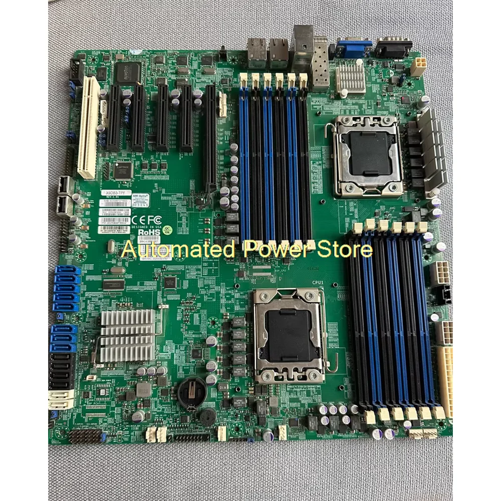 X9DB3-TPF Motherboard LGA 1356 DDR3 SATA3 PCI-E 3.0 IPMI 2.0 Xeon ...