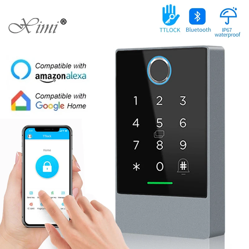 Fingerprint-Access-Control-Porta-Sistema-Abridor-para-Interfone ...