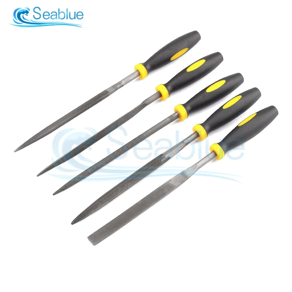 5pcs 140/160/180mm Mini Metall Raspel Nadel feilen Set Holz schnitzwerk ...