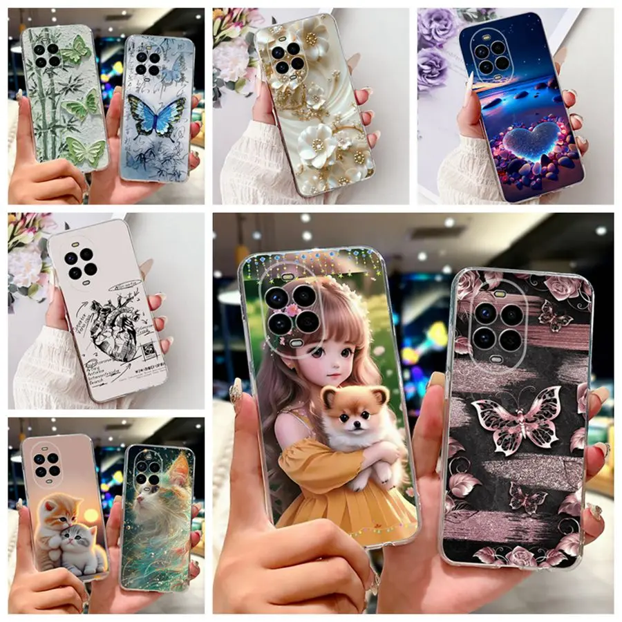 For Huawei Nova12 12S Case for Nova 13 Pro 5G Shell Lover Painted Soft ...