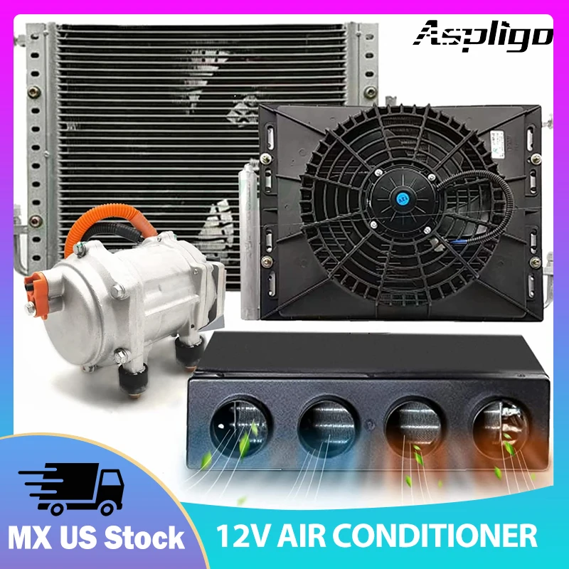 Aspligo-Aire-acondicionado-el-ctrico-automotriz-dispositivo-de-aire-acondicionado-para ...