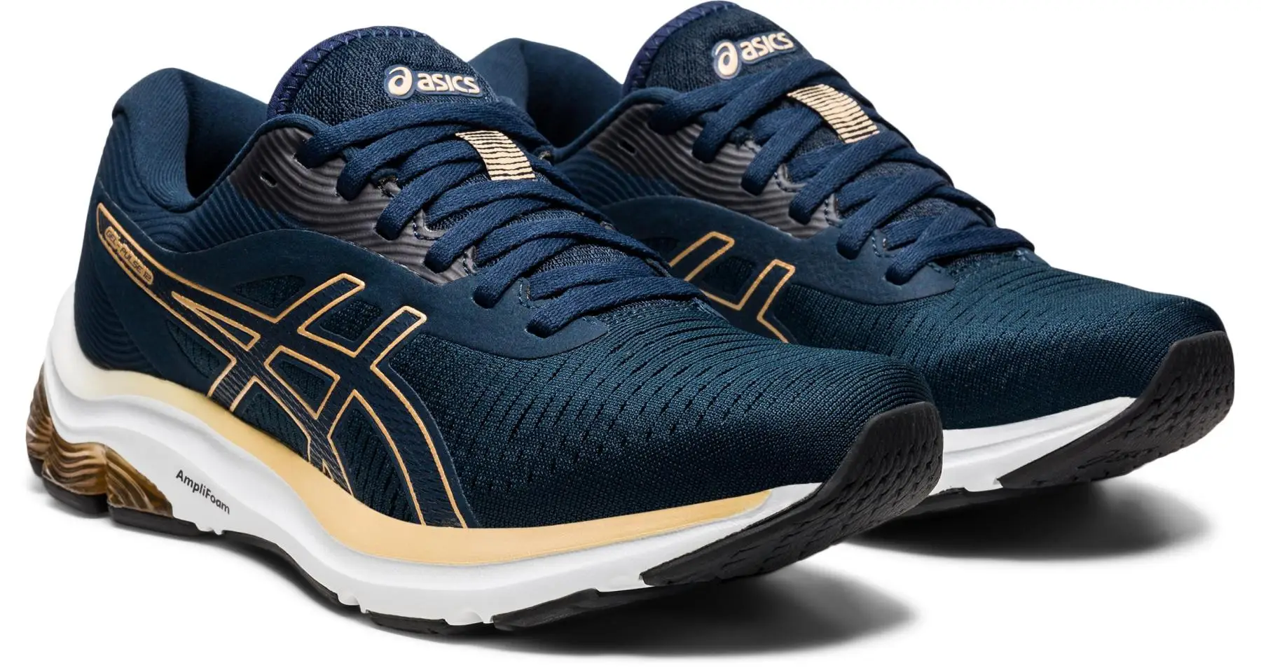 Sepatu Lari Asics Jel-Pulse 12 Prancis Biru/Sampanye (AS)
