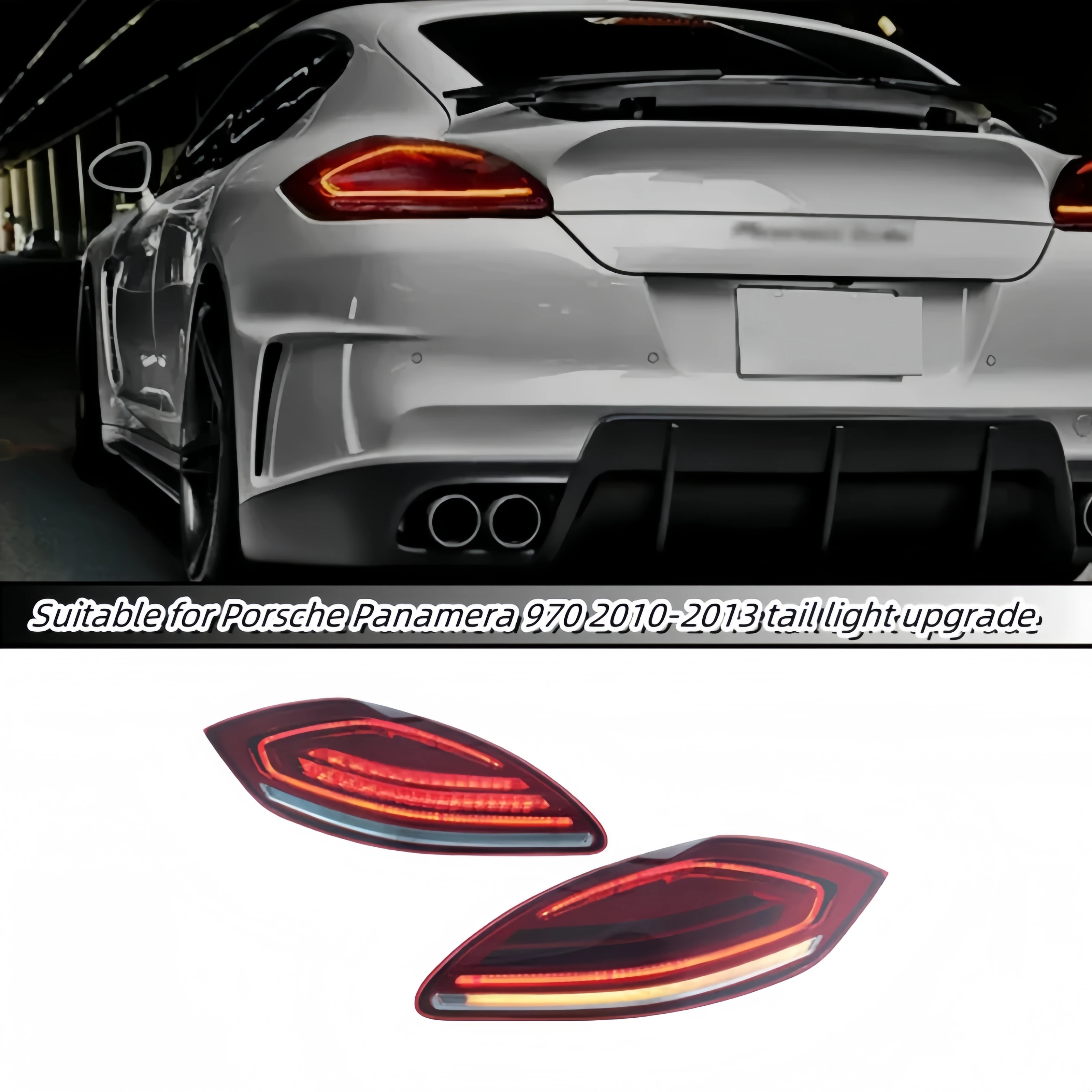 Car-tail-lights-suitable-for-Porsche-Panamera-970-2010-2013-Newly ...