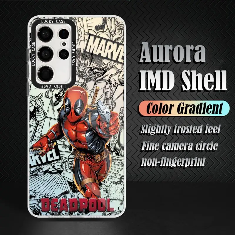 Marvel-Deadpool-Cool-Phone-Case-para-Xiaomi-Poco-X3-NFC-X5-Pro-5G-Redmi ...