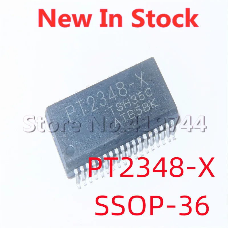 5 pçs/lote PT2348-X pt2348 SSOP-36 chip de processamento de áudio do ...