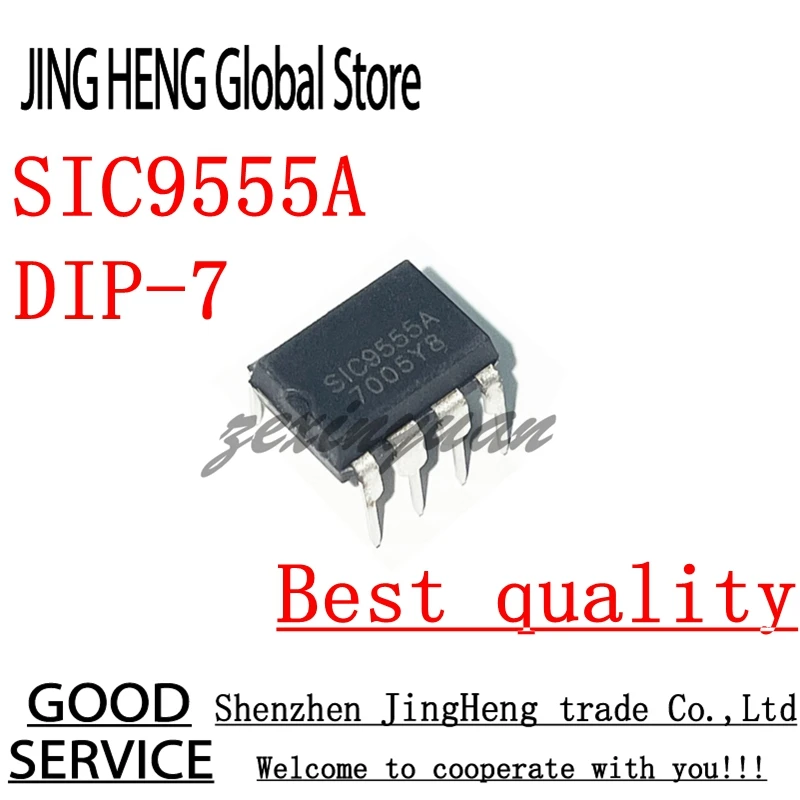 5PCS/LOT Original SIC9555A SIC9555 9555A DIP-7 Power driven IC ...
