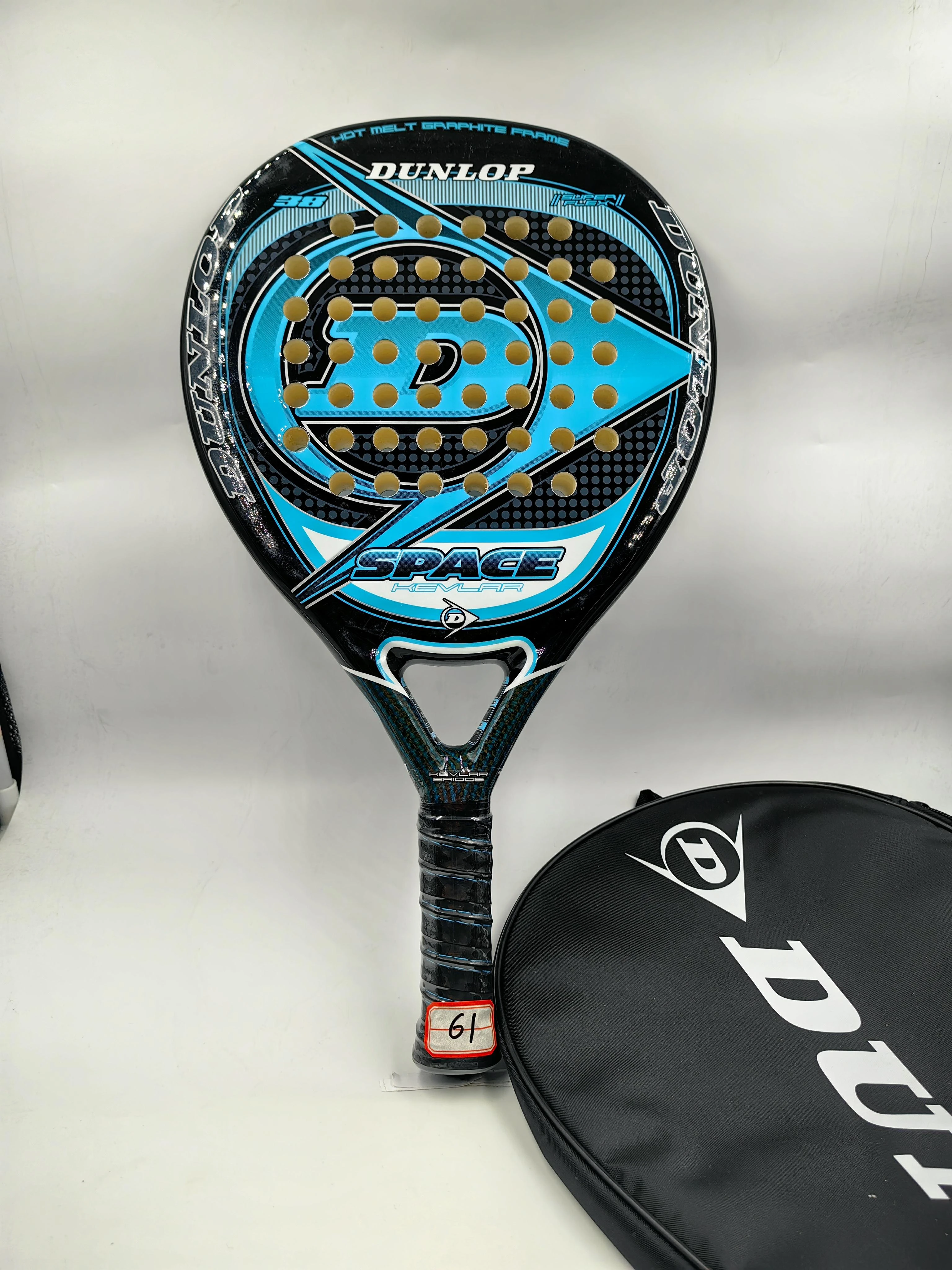 Dunlop Padel Racket Porfessional Series Palas 3 Layer Carbon Fiber ...