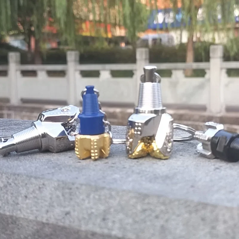 Metal-PDC-Drill-Bits-Model-Keychain-Oilfield-Drilling-Tool-Creative-Car ...