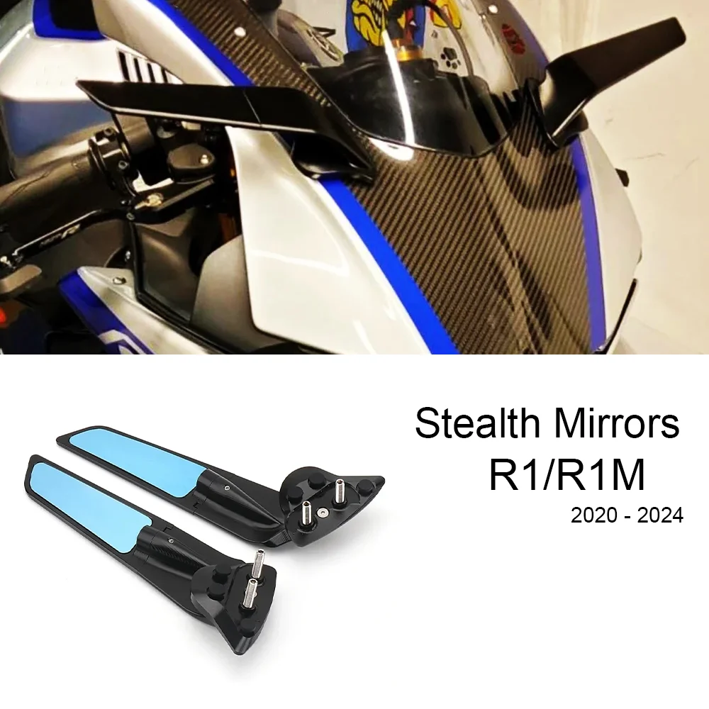 Stealth-Mirrors-YZF-R1M-Motorcycle-Adjustable-Rear-Mirror-YZF-R1-YZF ...