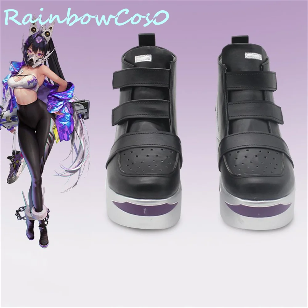 Sin NIKKE-A Deusa da Vitória Sapatos Cosplay, Anime Game Boots, Festa ...