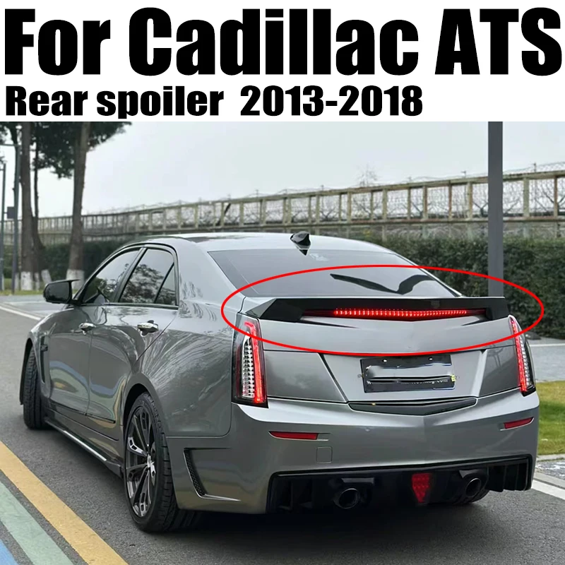 Rear-Trunk-Lid-Spoiler-Wing-For-Cadillac-ATS-2013-2014-2015-2016-2017 ...