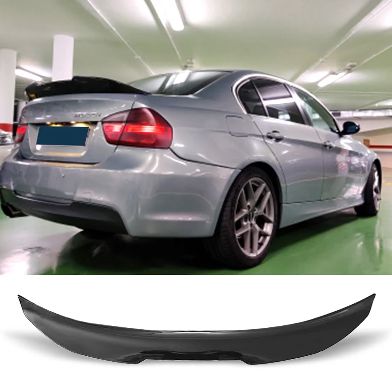 Carbon-Painting-Spoiler-Type-PSM-Rear-Trunk-Ducktail-Wing-For-BMW-E90-3 ...
