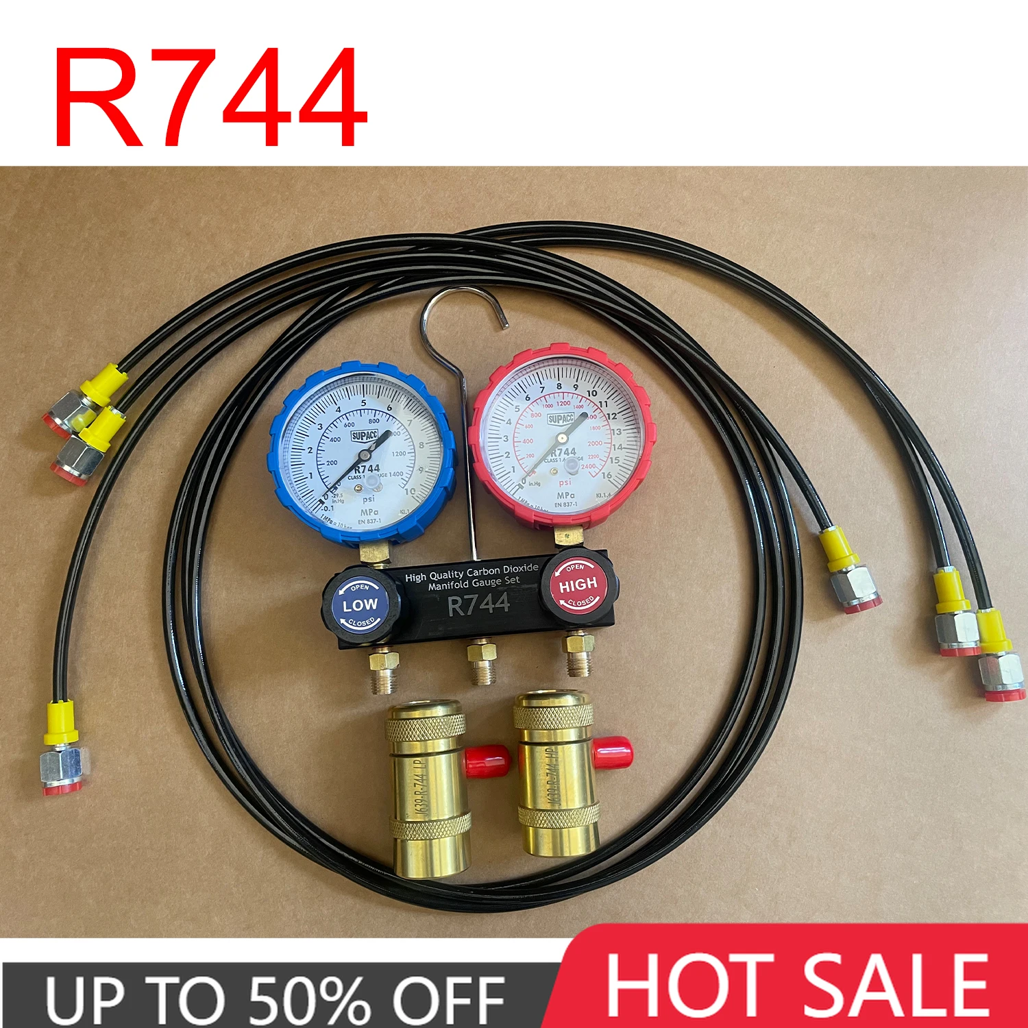 R744-High-Quality-Carbon-Dioxide-CO2-Manifold-Gauge-Set-3Way-AC-Diagnostic-for-Refrigeration ...