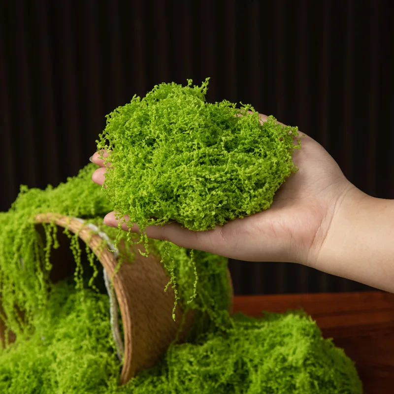 Fake Moss Artificial Green Moss for Potted Plants Fairy Garden ...