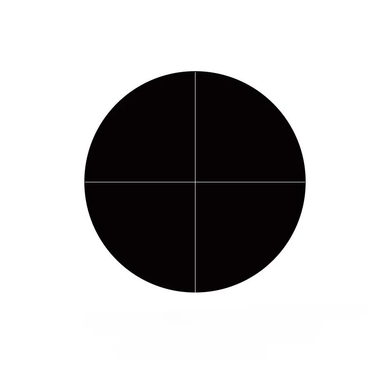 Negative-Microscope-Micrometer-Slide-Dark-Field-Bright-Line-Cross ...