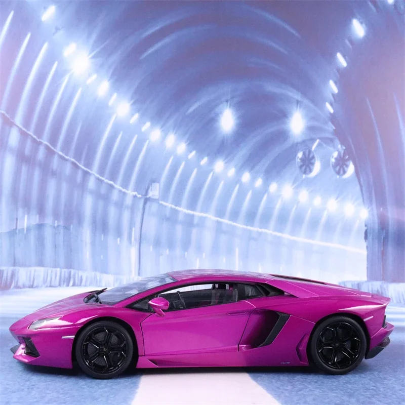 Lamborghini Aventador Pink And Black